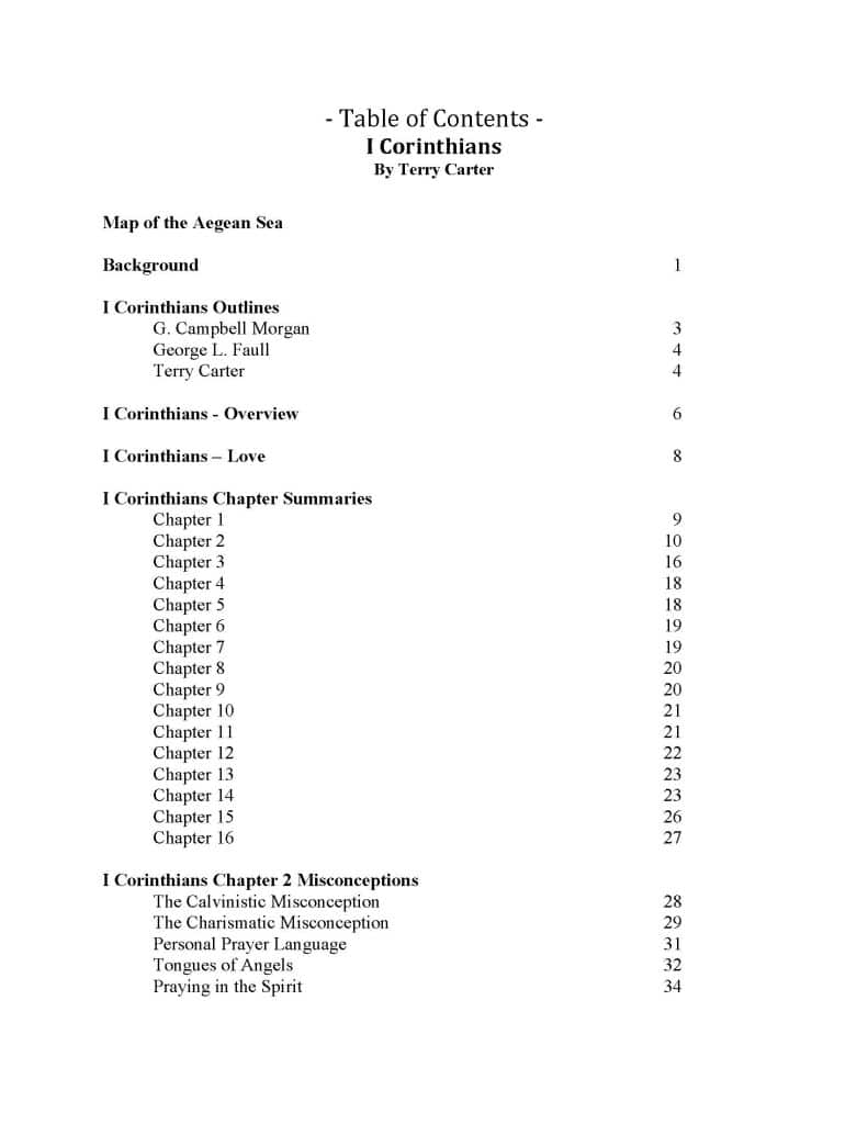 I Corinthians: An Overview Booklet – Summit Store