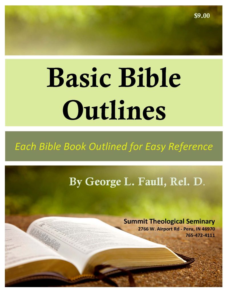 Basic Bible Outlines – Textbook – Summit Store