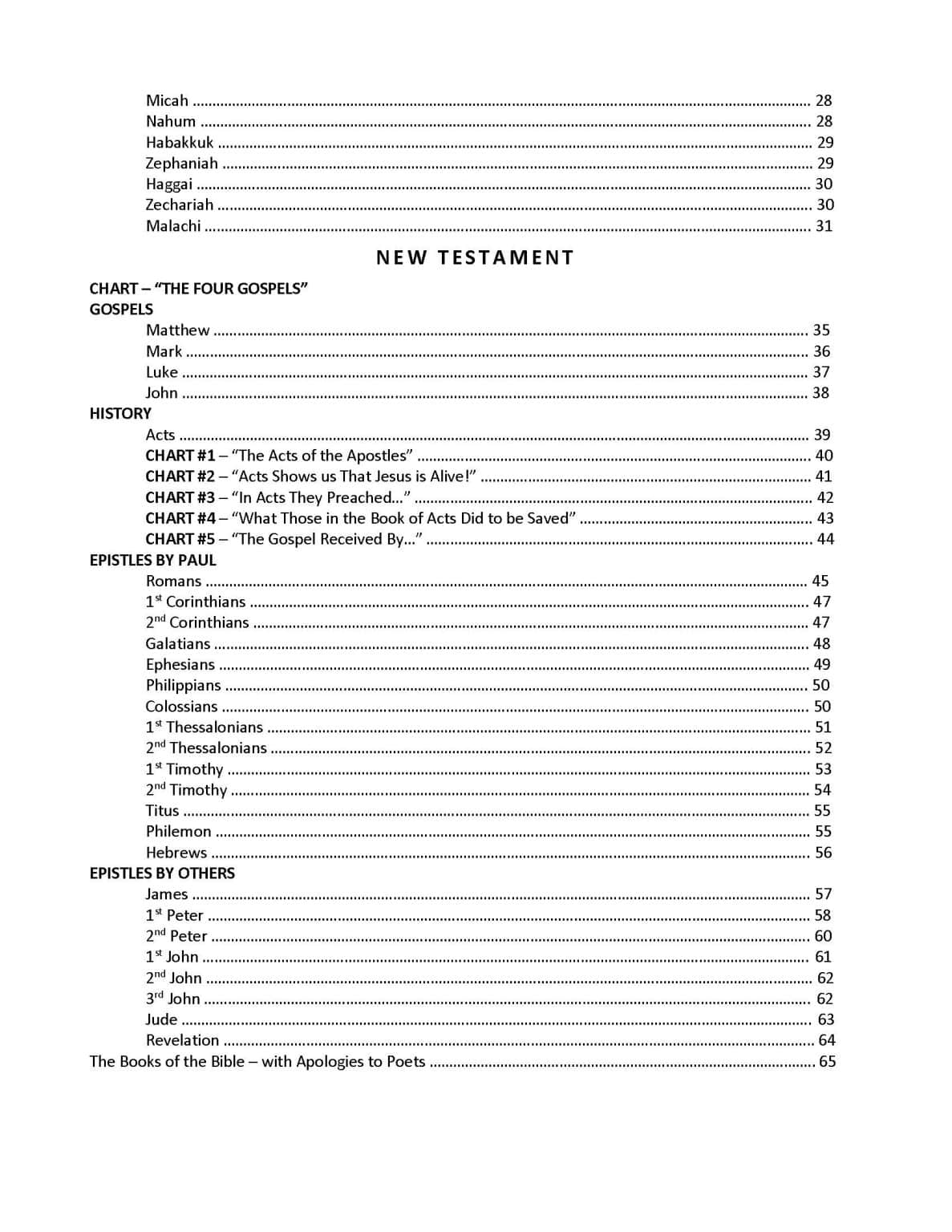 Basic Bible Outlines – Textbook – Summit Store