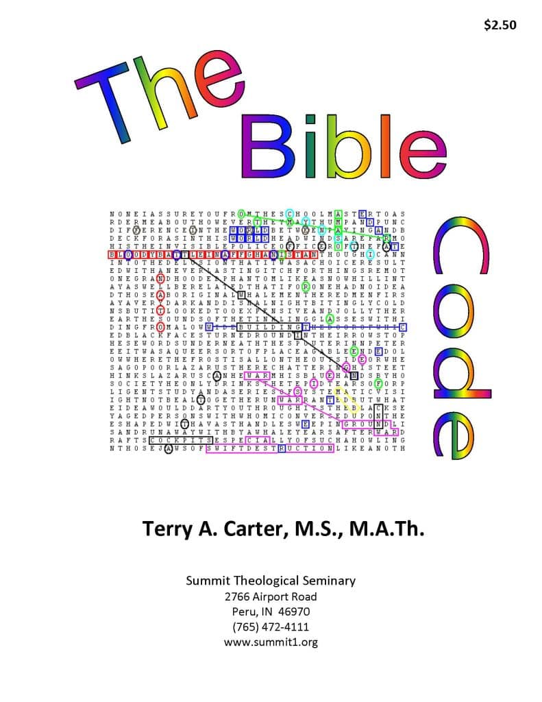 The Bible Code Booklet – Summit Store