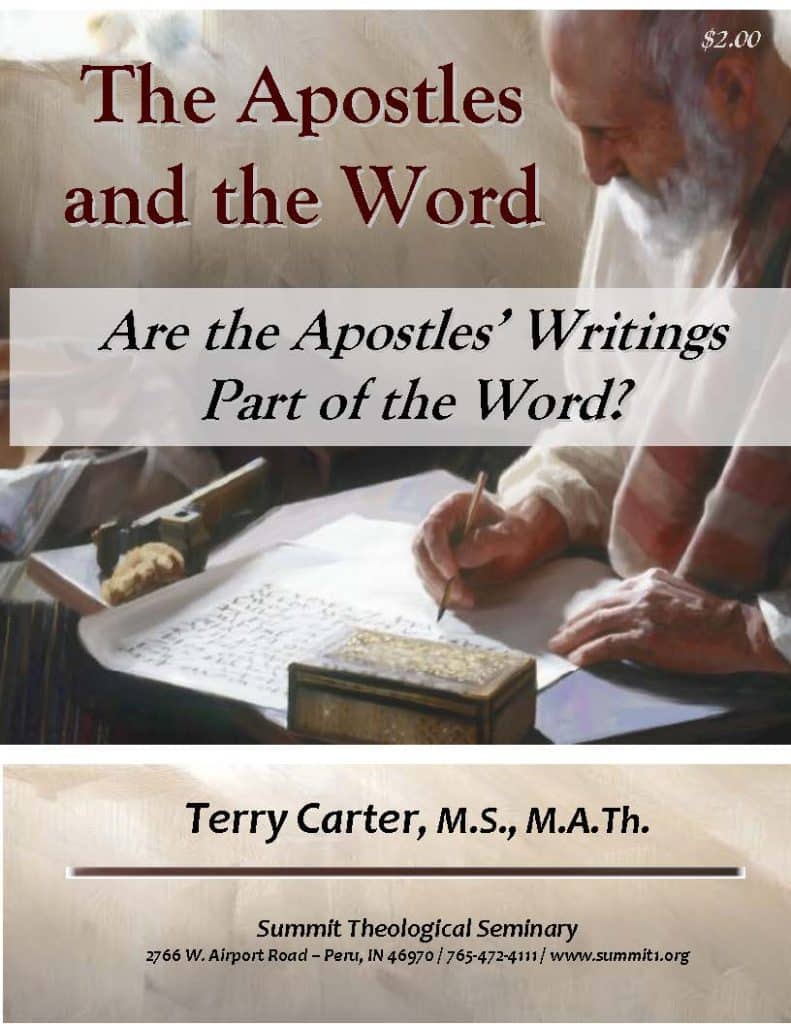 The Apostles and the Word Booklet – Summit Store