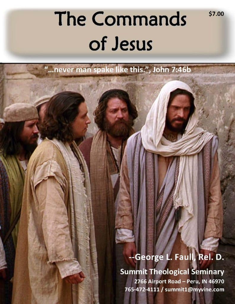 The Commands of Jesus Textbook – Summit Store