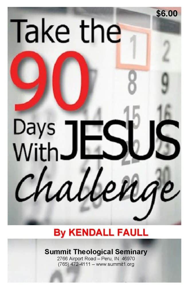 Take the 90 Days with Jesus Challenge Workbook – Summit Store
