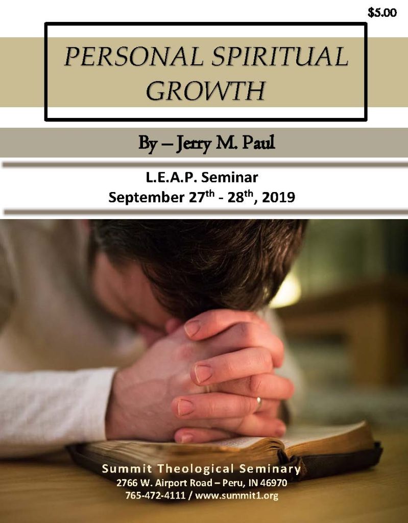 Personal Spiritual Growth LEAP Textbook – Summit Store