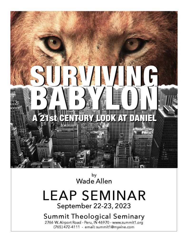 Surviving Babylon: A 21st Century Look a Daniel LEAP Textbook – Summit Store